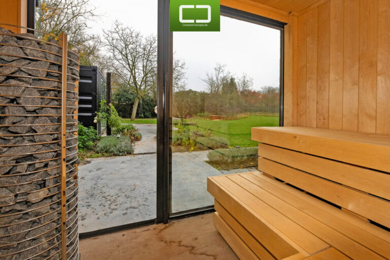 20ft container sauna - ContainerConcepts