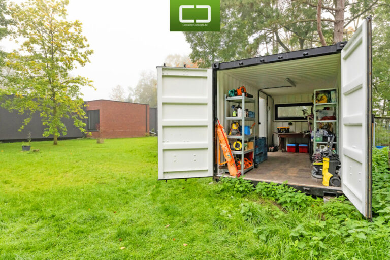 20ft container tuinhuis te Wetteren - ContainerConcepts