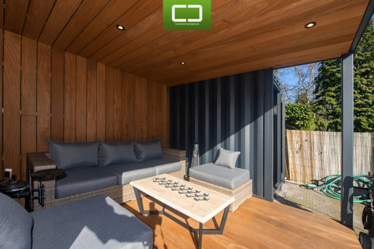 40ft container atelier en lounge - ContainerConcepts