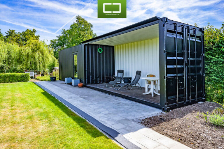 40ft container lounge te Londerzeel - ContainerConcepts