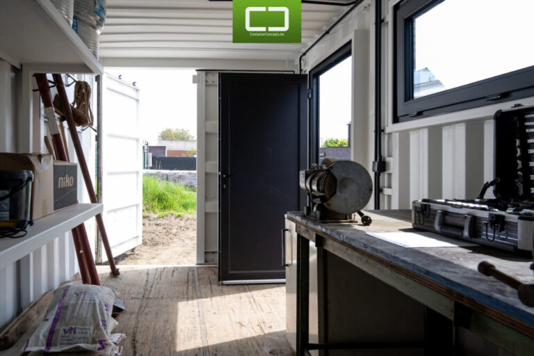 20ft container tuinhuis Herenthout - ContainerConcepts